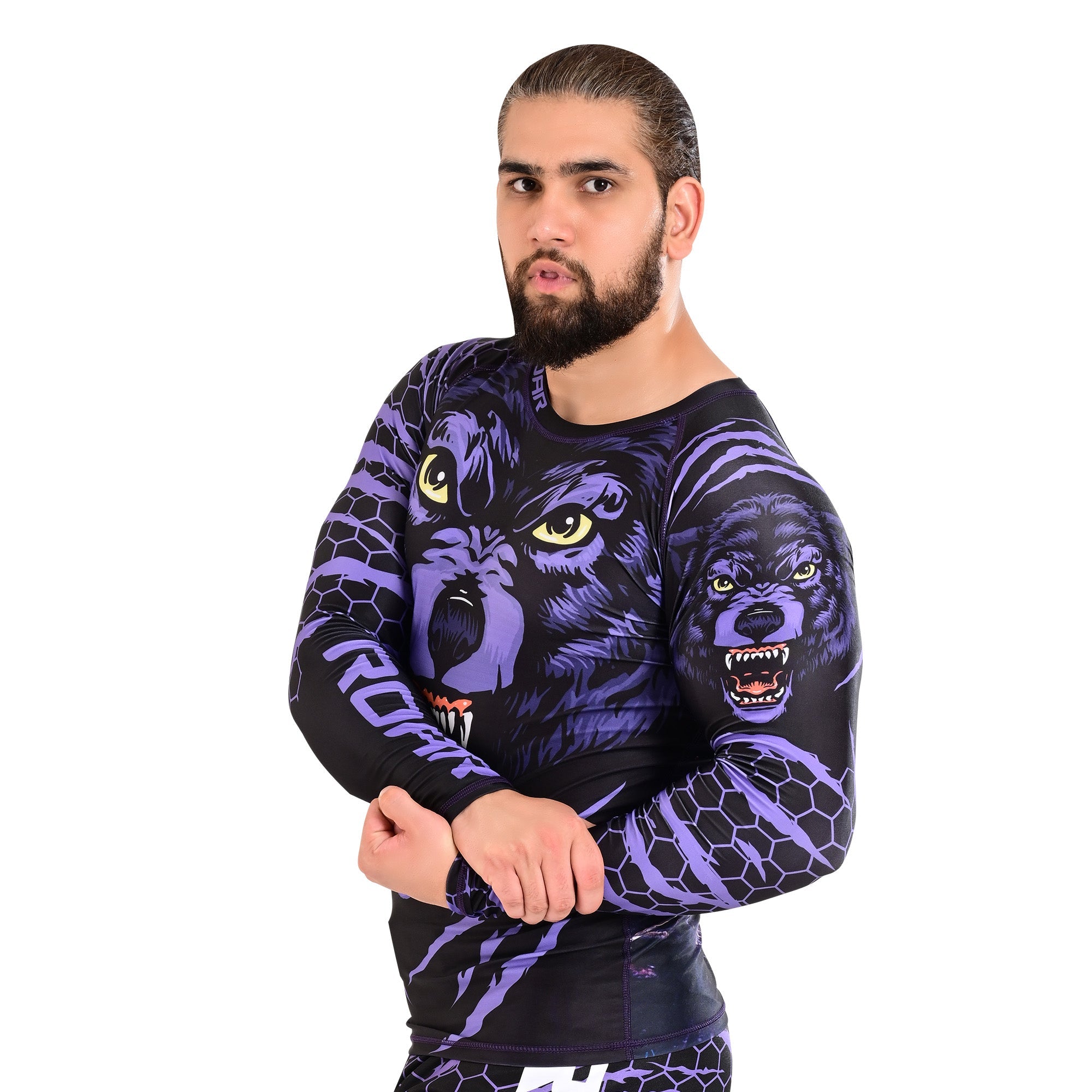 Roar-int premium quality Bjj rash guard made with perfection